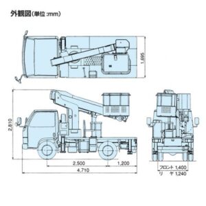 高所作業車（9m90㎝） | 町田機工株式会社